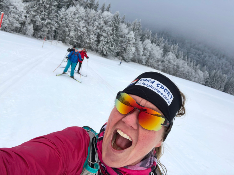 Jacomina Eijkelboom instructeur van het Vasa Langlauf team | vasasport